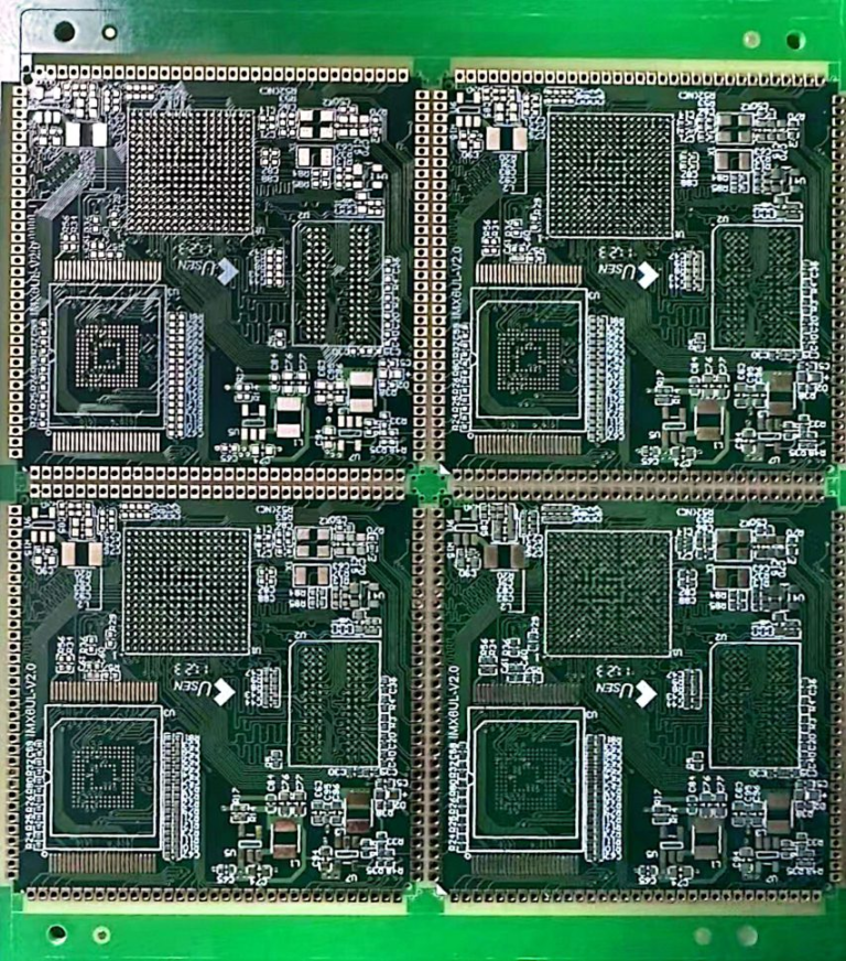 Reserved Process Edges - Jerico Multilayer PCB